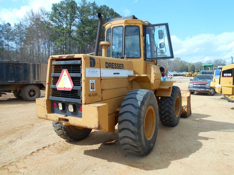 DRESSER 515C WHEEL LOADER, S/N P2536, GP BUCKET, ECAB, 17.5R25 TIRES ...