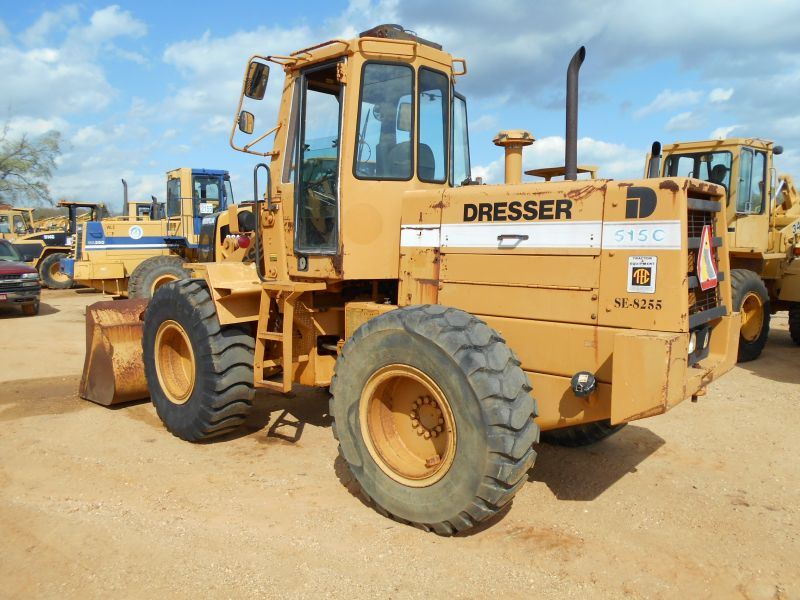 DRESSER 515C WHEEL LOADER, S/N P2536, GP BUCKET, ECAB, 17.5R25 TIRES ...