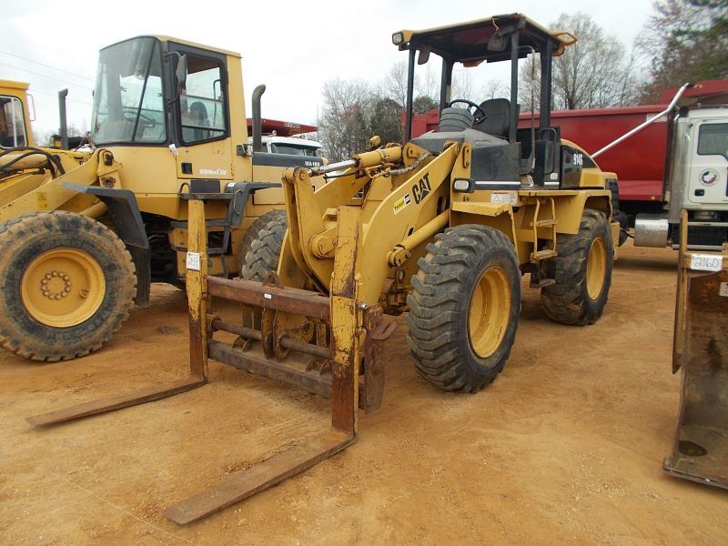 CAT 914G WHEEL LOADER, S/N 9WM01329, FORKS, CANOPY, 17.5X25 TIRES - J.M ...