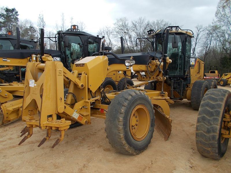 CAT 12M VHP MOTOR GRADER, S/N B9F0971 (11 YR) 14' MOLDBOARD W/ TIP ...