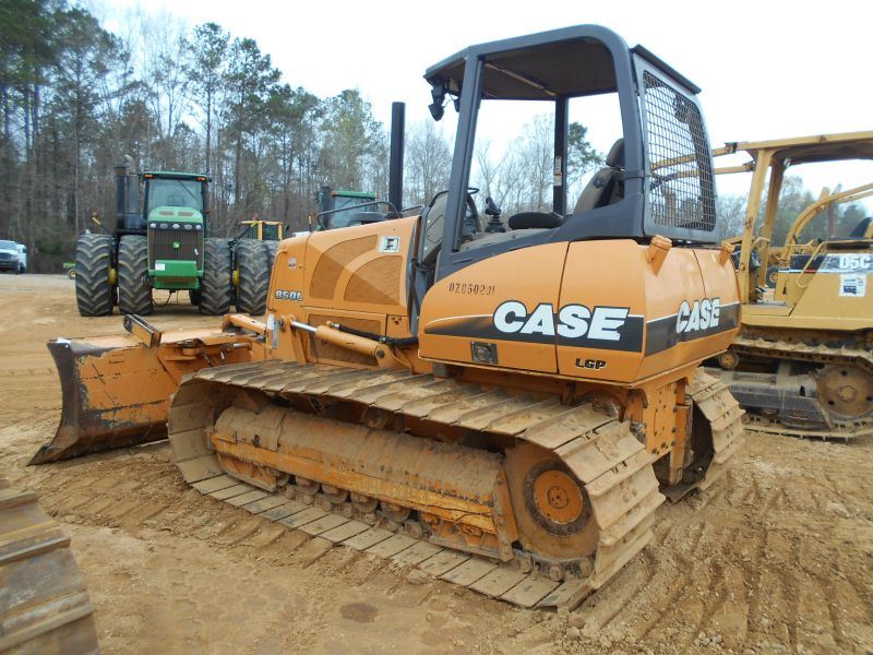 CASE 850L CRAWLER TRACTOR, S/N NBDC80104 (11 YR) 6 WAY BLADE, CANOPY ...
