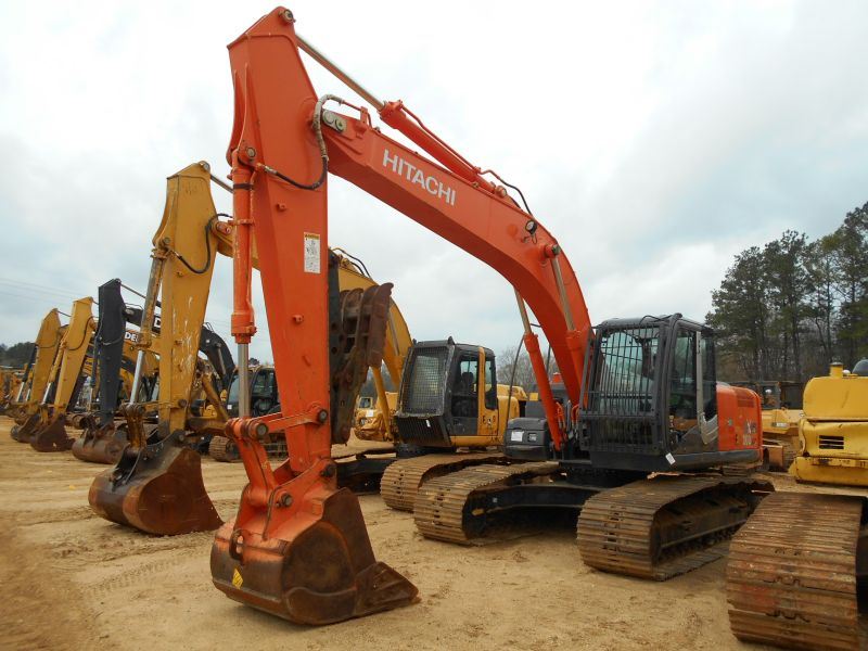 HITACHI ZX200LC-3 HYDRAULIC EXCAVATOR, S/N 320707 (11 YR) 9' STICK, 36 ...