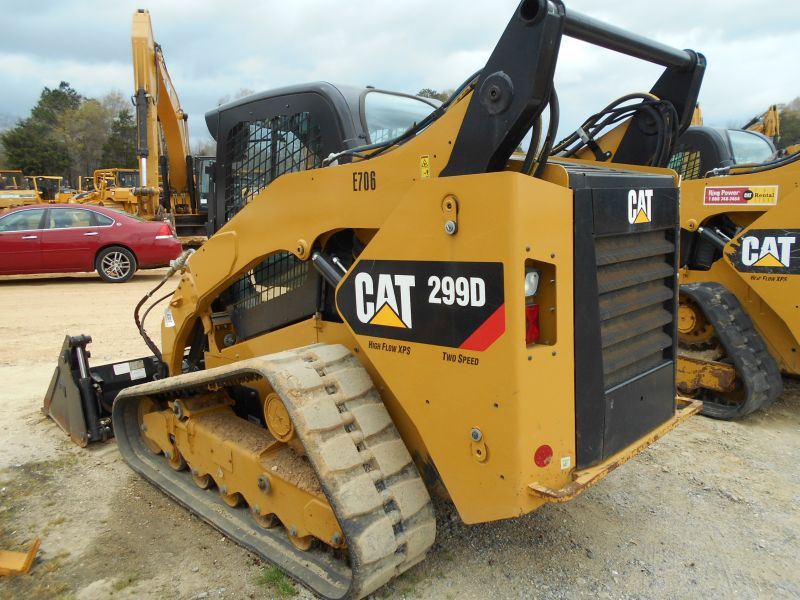 CAT 299D SKID STEER LOADER, S/N HCL00538 (13 YR) TRACK TYPE, MP BUCKET ...