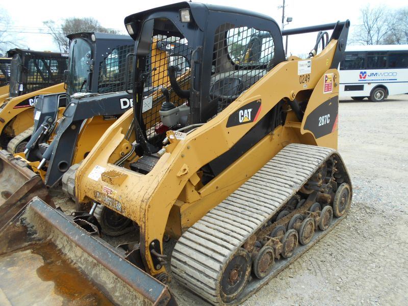CAT 287C SKID STEER LOADER, S/N MAS00249 (07 YR) TRACK TYPE, GP BUCKET ...