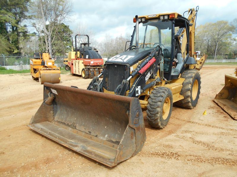 CAT 420E IT 4X4 LOADER BACKHOE, S/N KMW01437, MP BUCKET, QUICK COUPLER ...