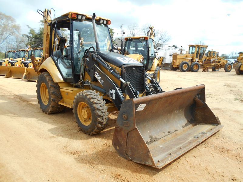CAT 420E IT 4X4 LOADER BACKHOE, S/N KMW01437, MP BUCKET, QUICK COUPLER ...