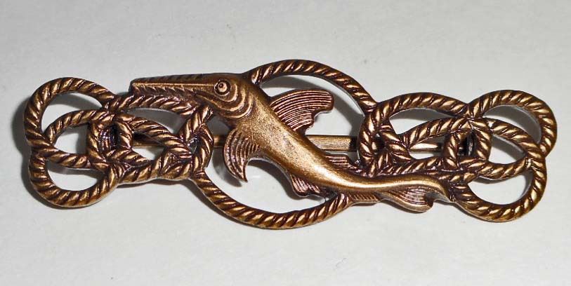 GERMAN NAZI NAVAL BONZE FROGMAN DIVERS BADGE