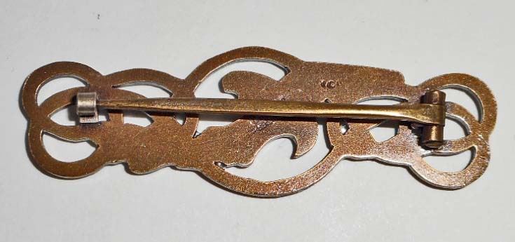 GERMAN NAZI NAVAL BONZE FROGMAN DIVERS BADGE