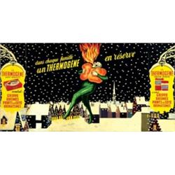 Italian advertising poster - LE THERMOGENE