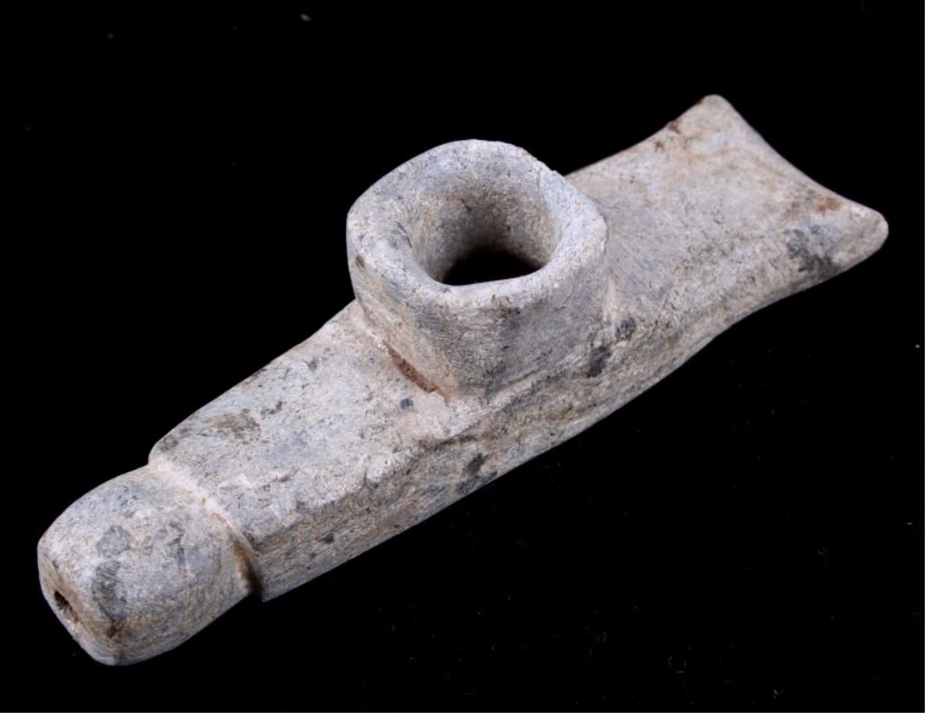 Cherokee Steatite Pipe circa 1800-1900
