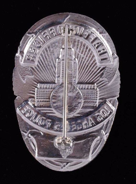 Los Angeles Traffic Officer Police Badge Dragnet