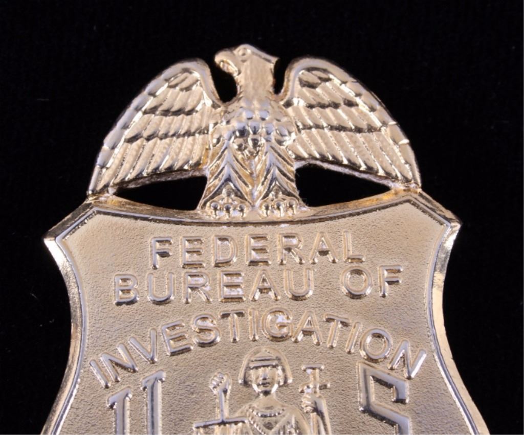 Vintage FBI US Wallet Badge