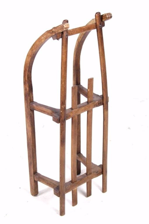 Antique Norwegian Sledge Wood Sled