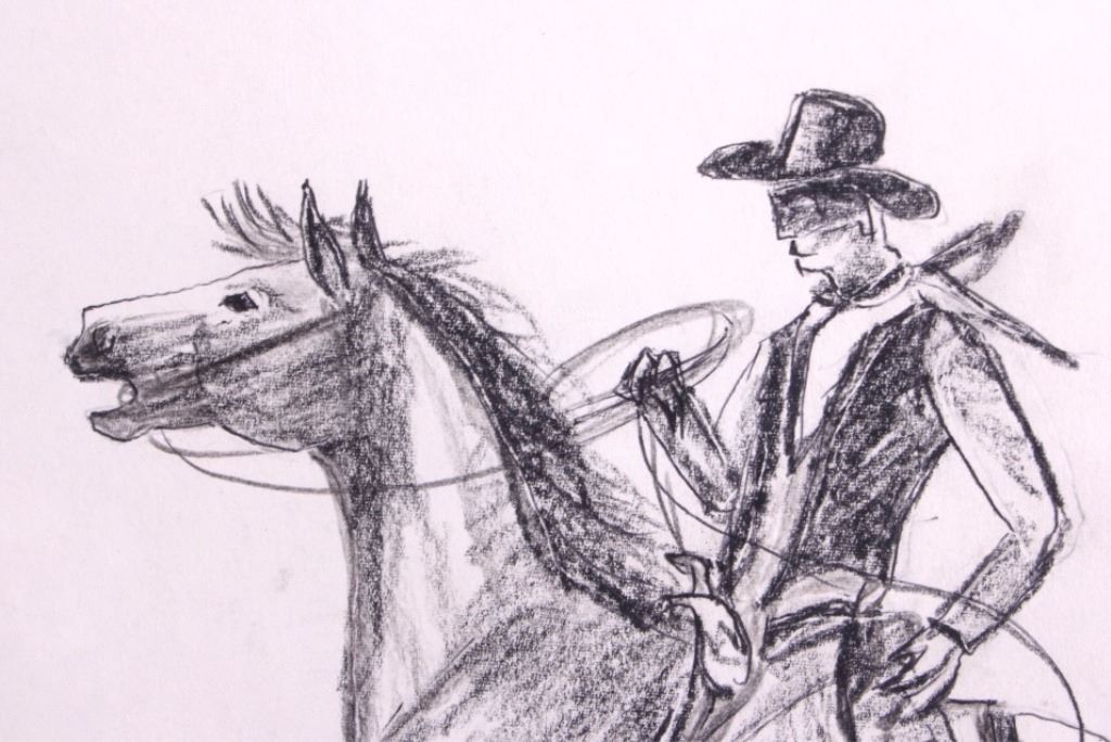 Framed Western Sketches