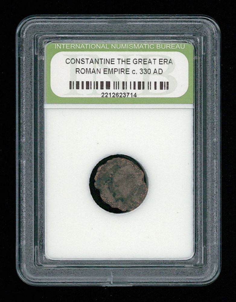Constantine The Great Era Roman Empire Coin from 330 AD (INB Encapsulated)