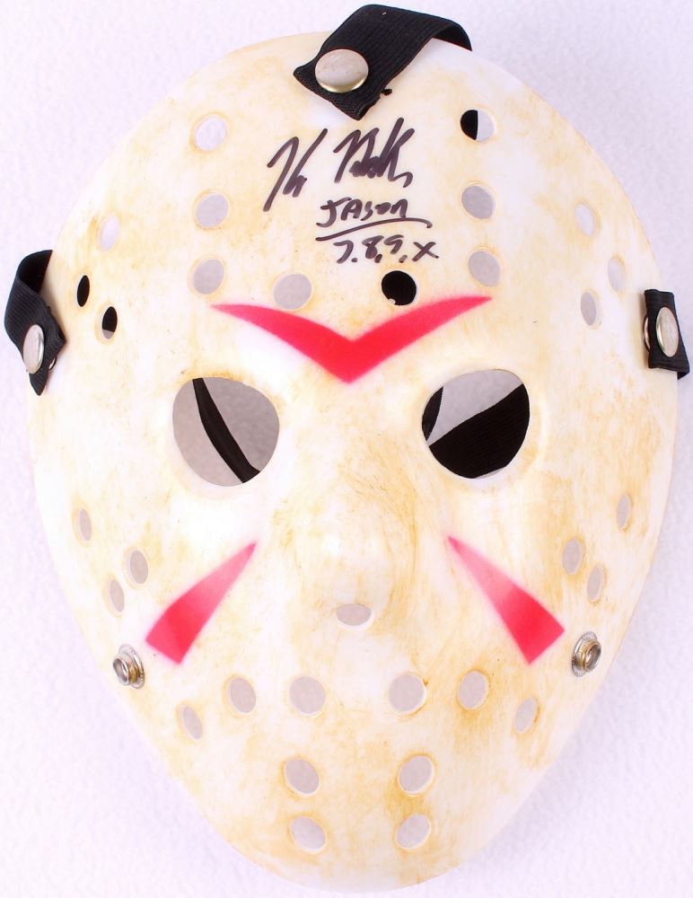 Kane Hodder Signed Jason "Friday the 13th" Hockey Mask Inscribed "Jason ...