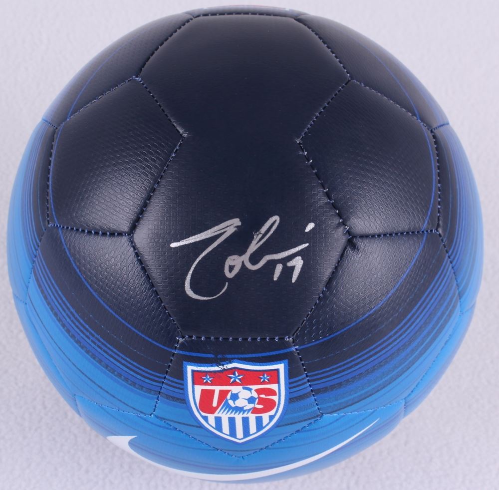 Tobin Heath Signed Team USA Nike Soccer Ball (Schwartz COA)