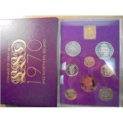 1970 GREAT BRITAIN AND NORTHERN IRELAND PROOF SET ORIGINAL ROYAL MINT ...
