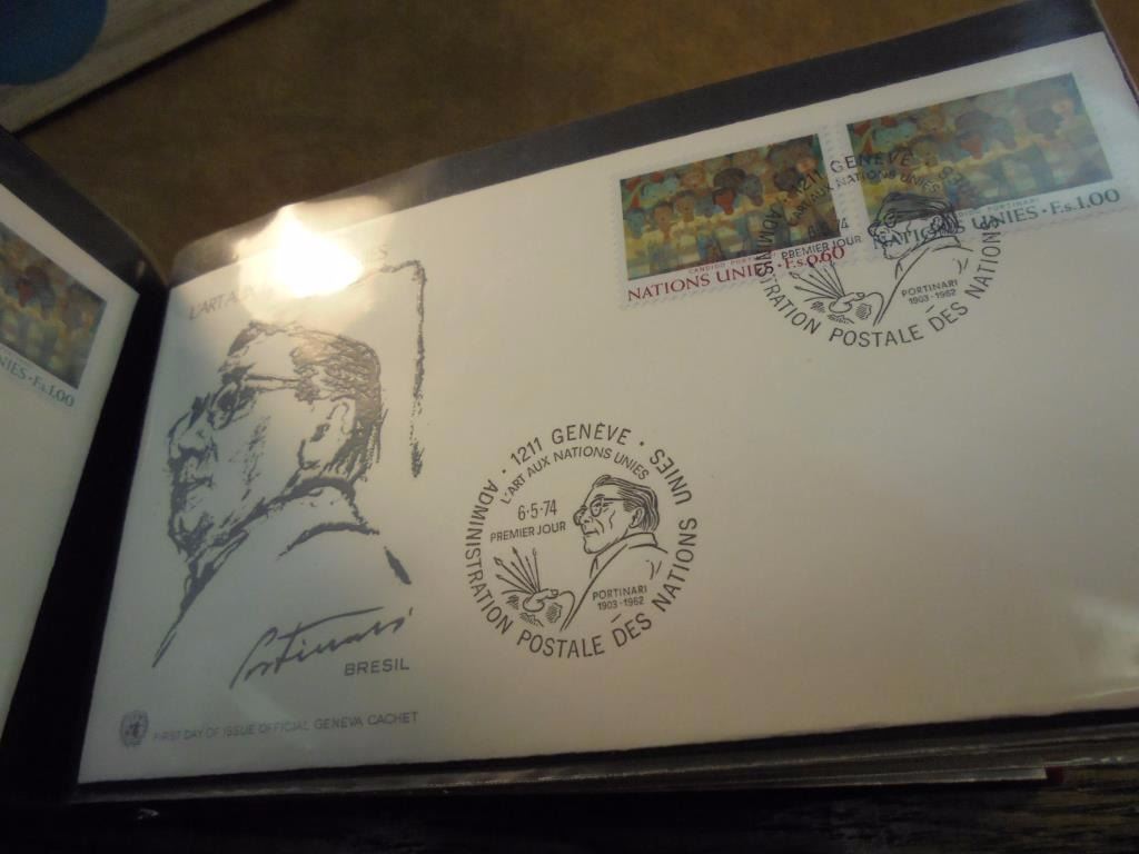 72-1972-74 UNITED NATIONS 1ST DAY COVERS OFFICIAL GENEVA CACHET IN ...