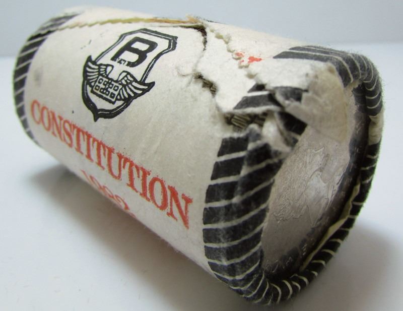 1982 Canada Constitution Dollar Brinks Coin Roll