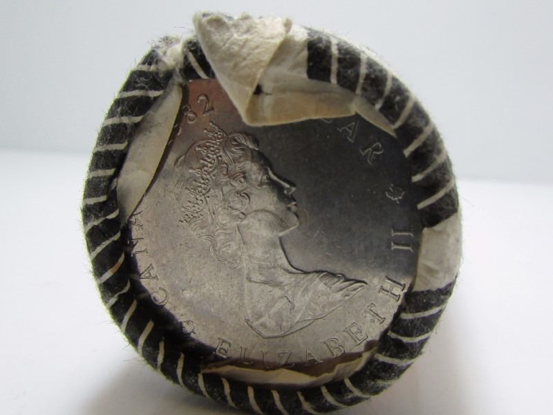 1982 Canada Constitution Dollar Brinks Coin Roll