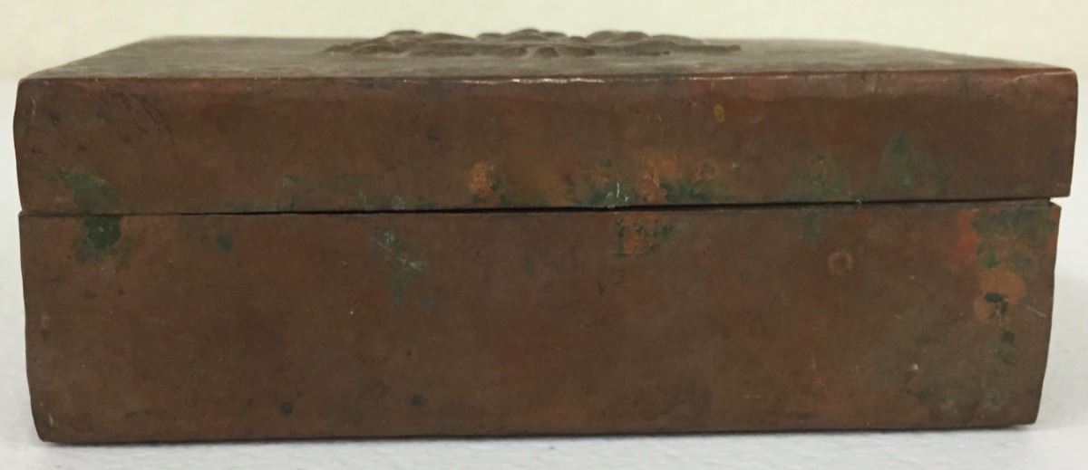 Vintage Handmade Copper Box