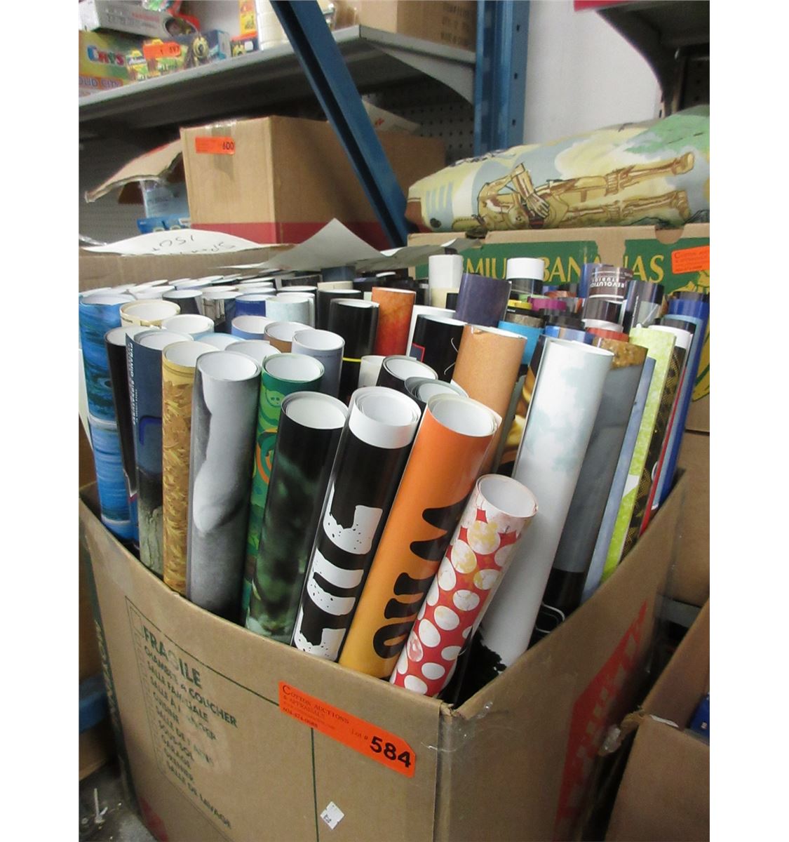 150 Assorted posters