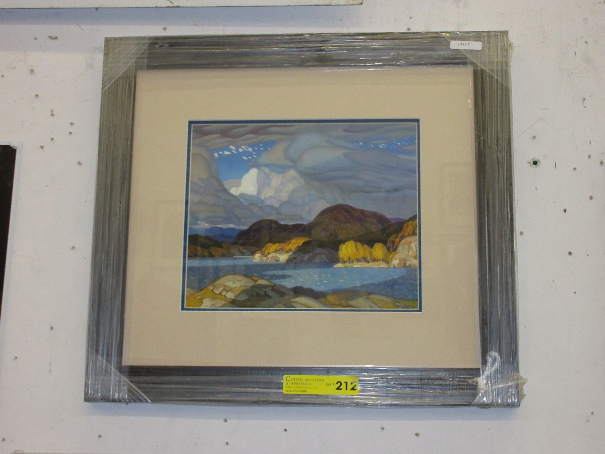 A.J. Carson print: "October 1928"