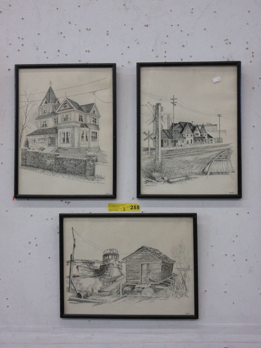 3 Michael Duncan limited edition prints