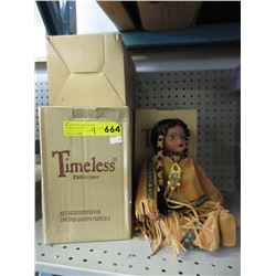 4 "Timeless Collection" Indian dolls