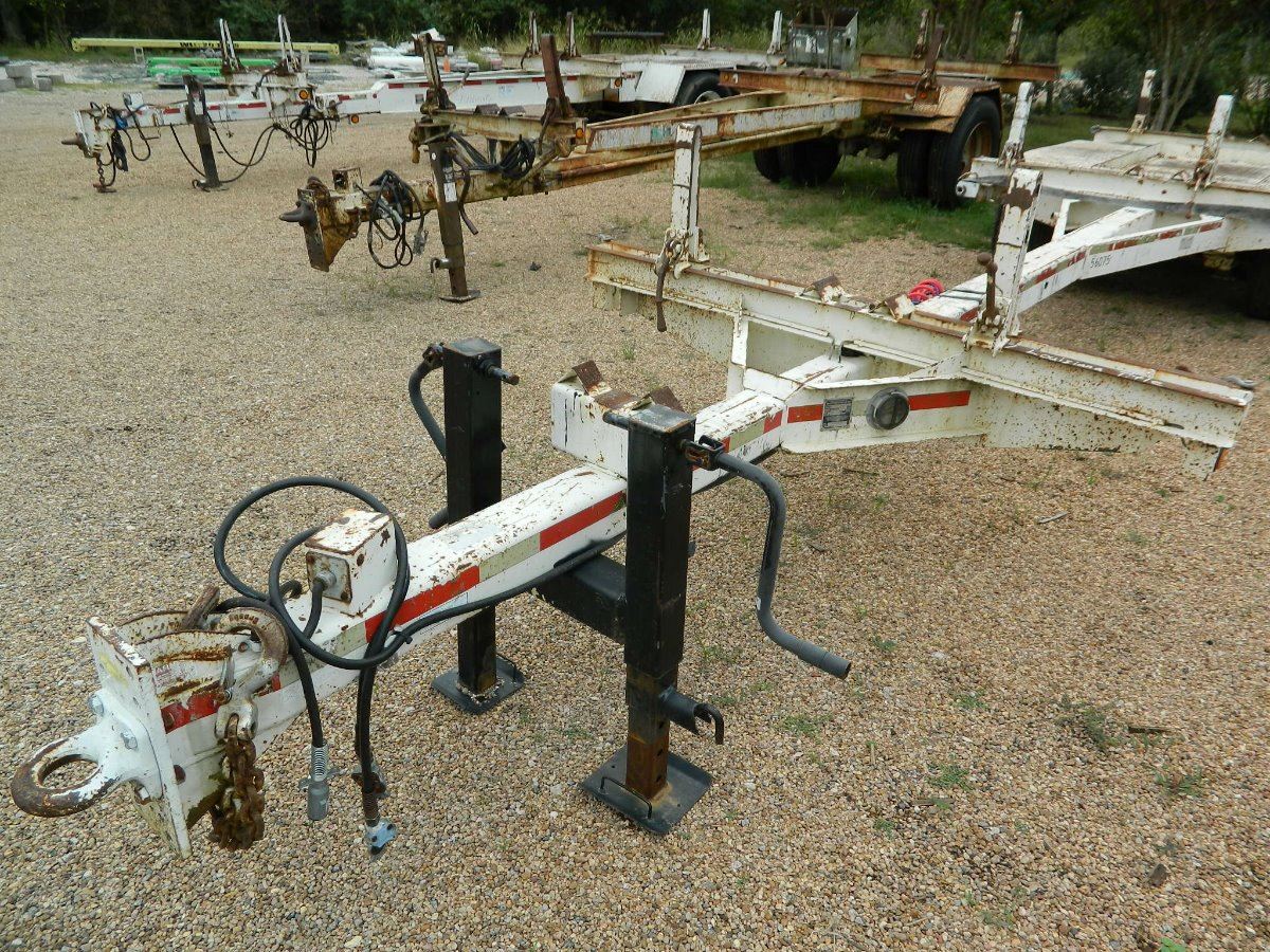 Butler Tandem Axle Pole Trailer, Adjustable, 20,000 GVWR, Air Brakes ...