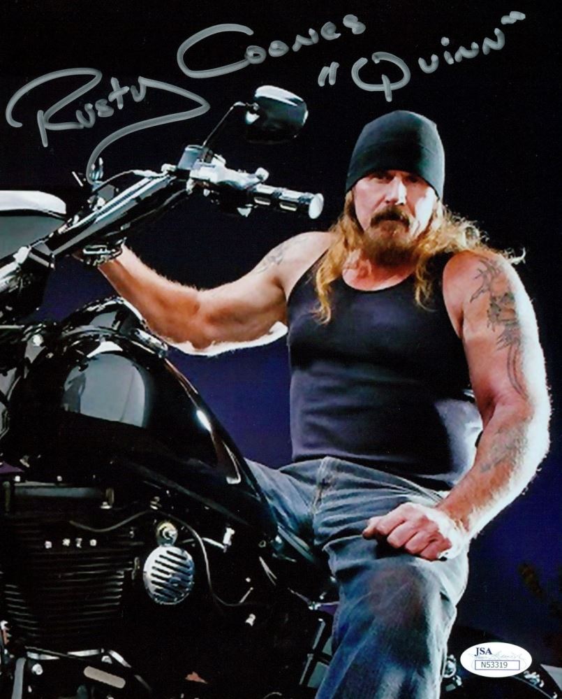 Rusty Coones Signed "Sons of Anarchy" 8x10 Photo Inscribed "Quinn" (JSA ...