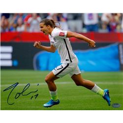 Tobin Heath Signed Team USA 8x10 Photo (Schwartz COA)