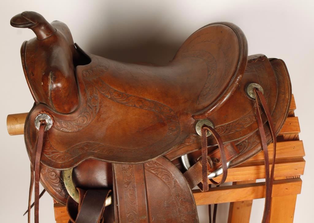 H.H. Heiser Western Saddle