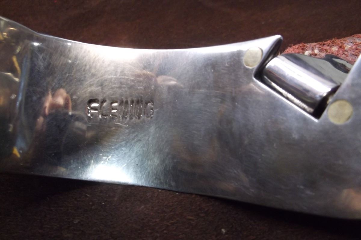 Fleming Silver over Stainless Cutter Spurs