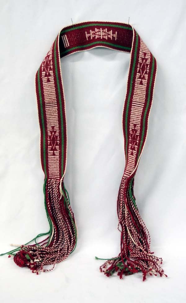 Native American Navajo Hand Woven Dance Sash