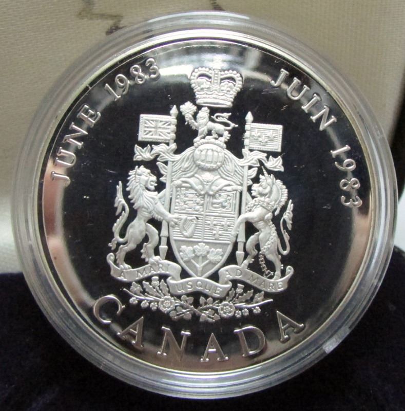 1983 Prince Charles & Lady Diana Silver Dollar Coin