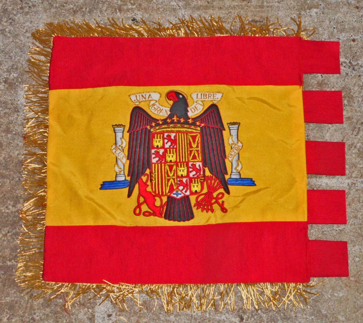 GERMAN NAZI CONDOR LEGION SPANISH CAMPAIGN REGIMENTAL FLAG