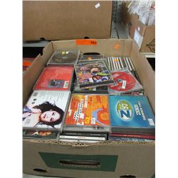 100 Music CDs - used