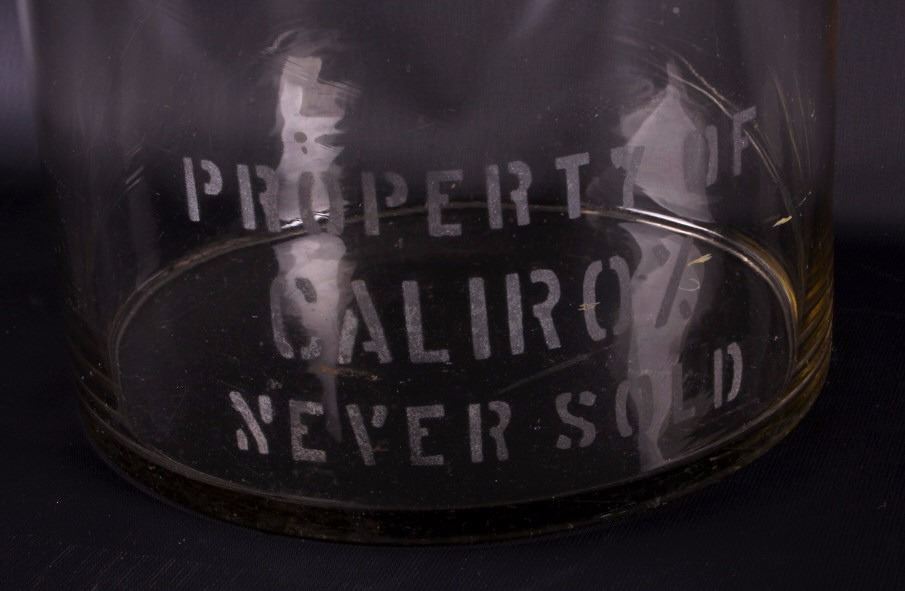 Calirox Glass Cookie Jar