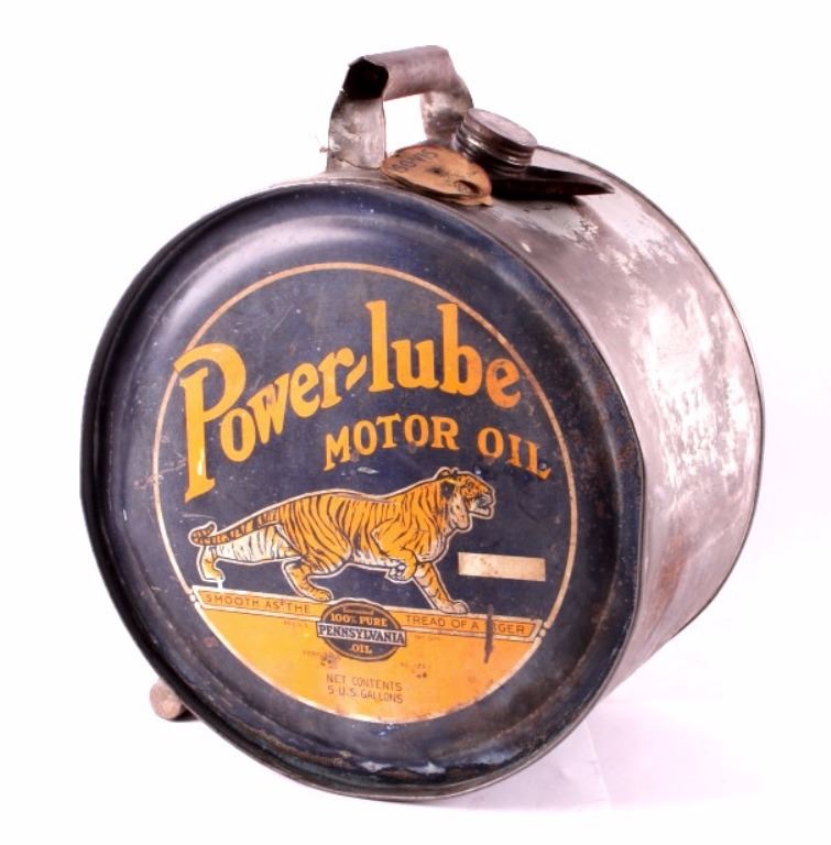 RARE Power-Lube Motor Oil Can