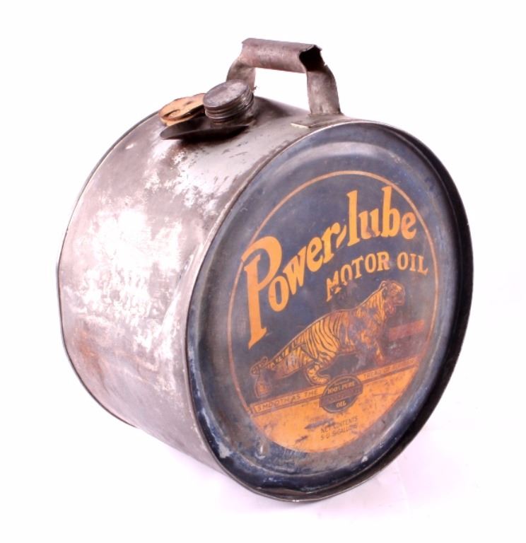 RARE Power-Lube Motor Oil Can