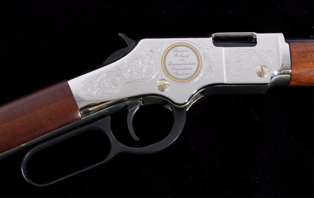 Henry Golden Silver Boy Engraved .22LR Rifle