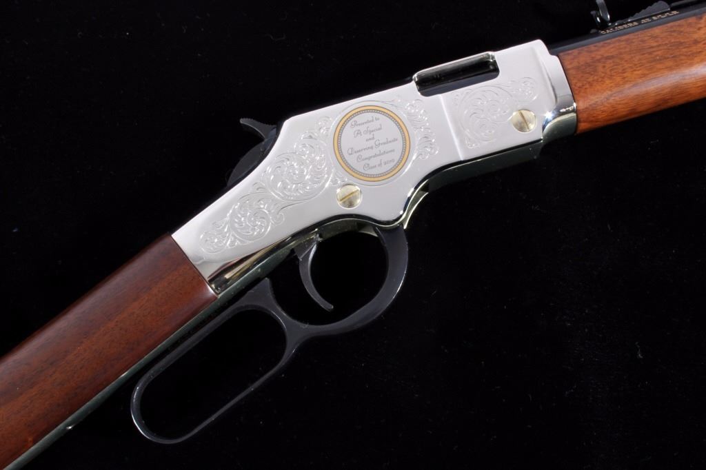 Henry Golden Silver Boy Engraved .22LR Rifle