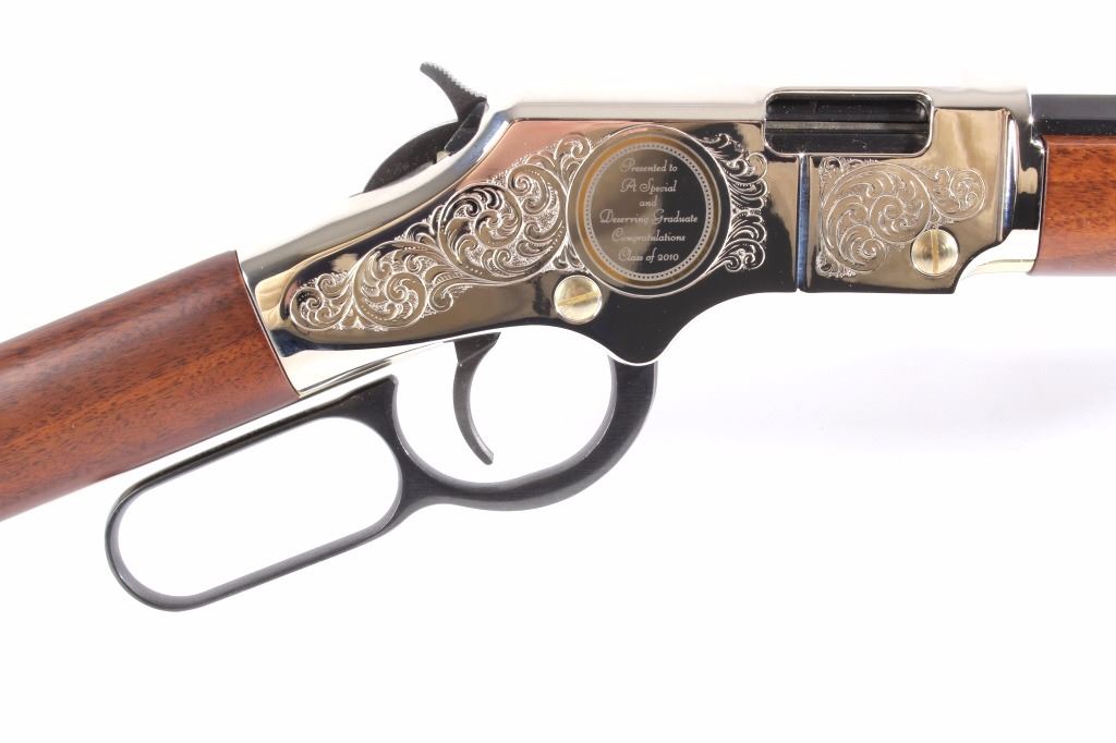 Henry Golden Silver Boy Engraved .22LR Rifle