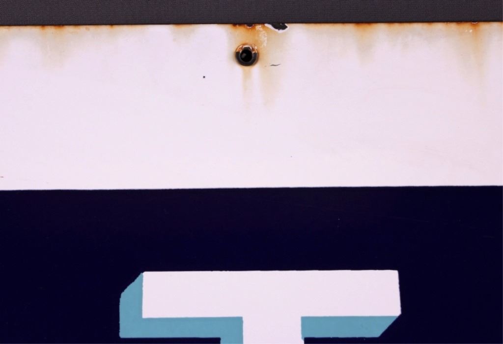 Montana Power Company Substation Porcelain Sign