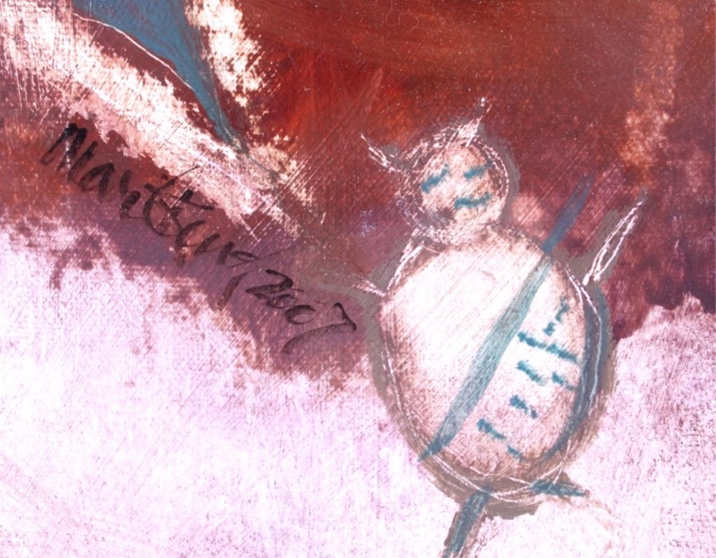 Mari King Oil on Canvas Painting