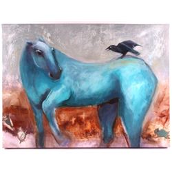 Mari King Oil on Canvas Painting