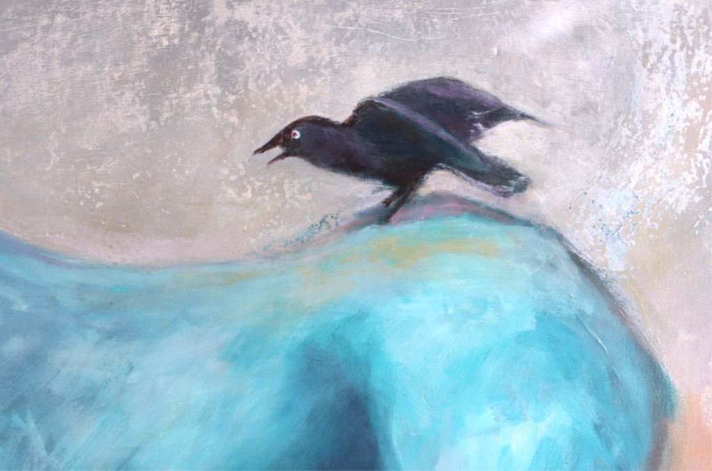 Mari King Oil on Canvas Painting