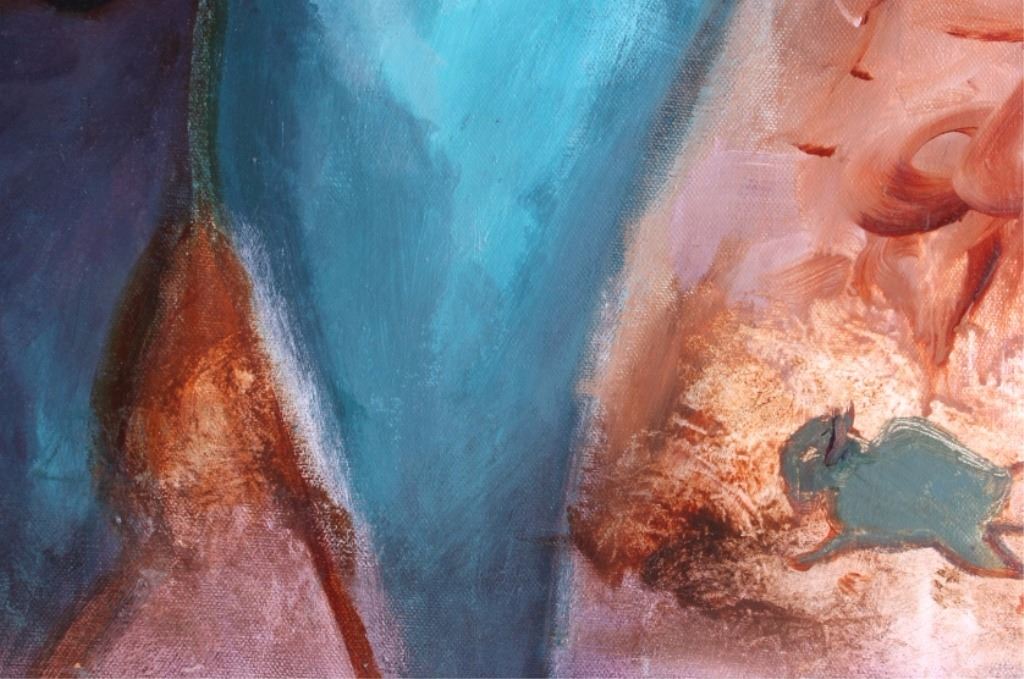 Mari King Oil on Canvas Painting